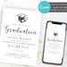 Personalized Graduation Invitation Template: Celebration Ceremony ...