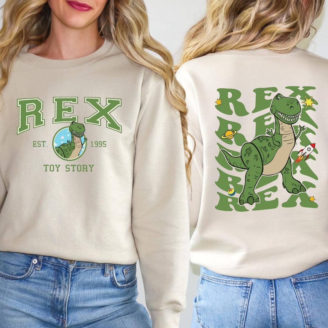 Disney Toy Story Est. 1995 Rex T-shirt, Toy Story Dinosaur Shirt ...