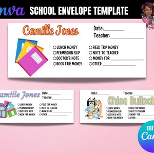 School Envelopes | Student/teacher Envelopes - Etsy