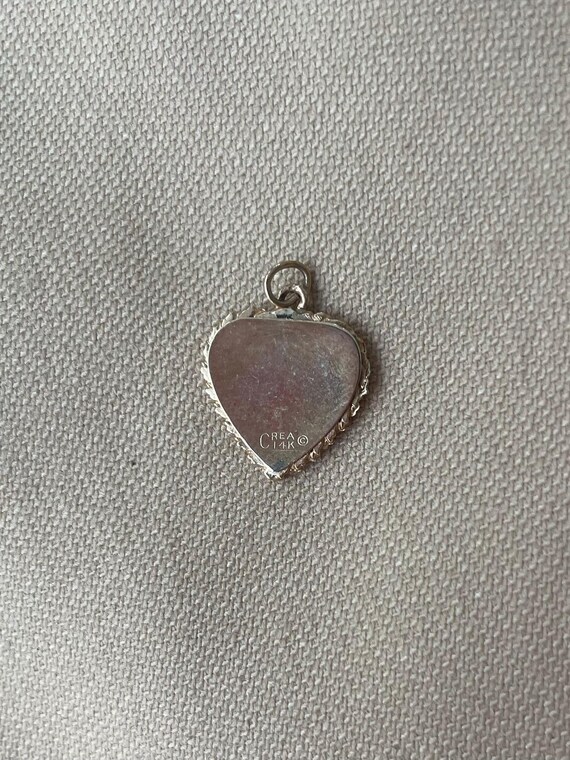 14k Gold “Best Friend” Heart Pendant • Vintage Yellow… - Gem