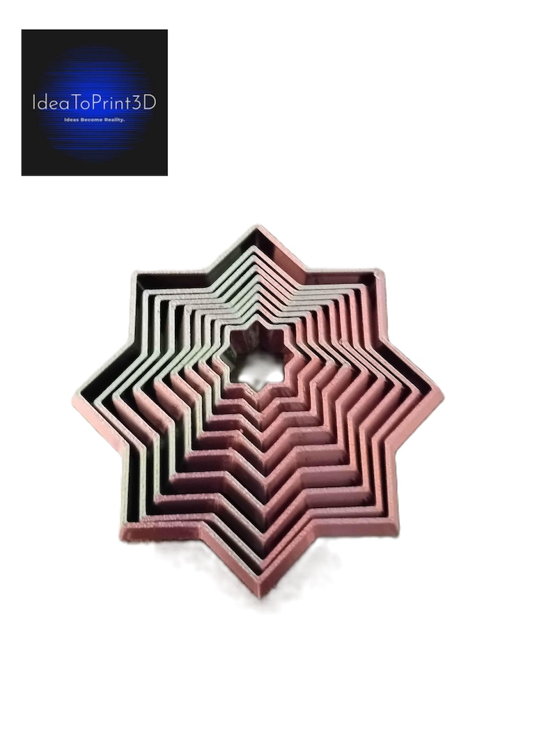 Fidget Star Fidget Toy Sensory Toy 3D Printed - Etsy