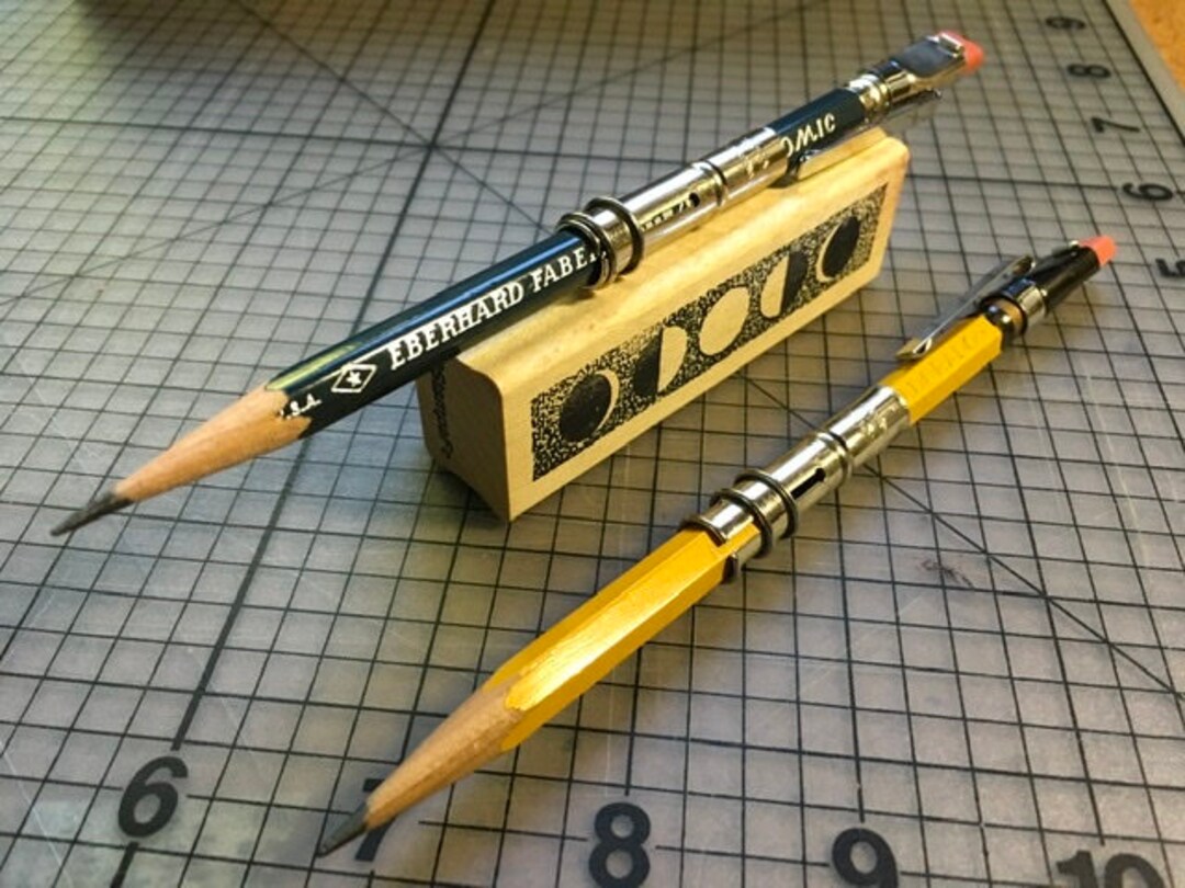 Hackwing Pencil Extender: ‘dixon Eldorado’ or Faber ‘microtomic’. 2 ...