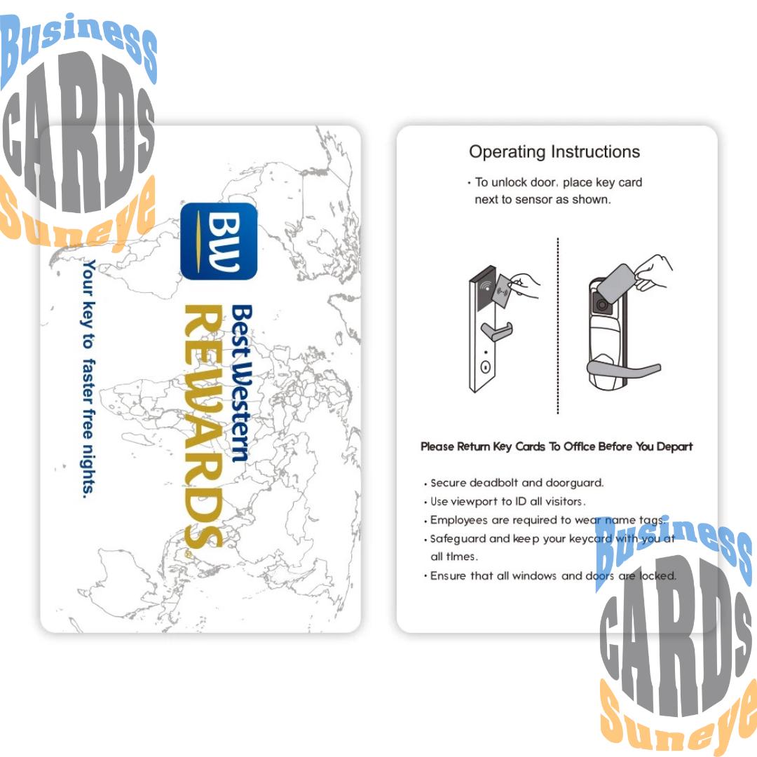 Customizable RFID Hotel Key Cards – Durable, Secure, and Professional ...