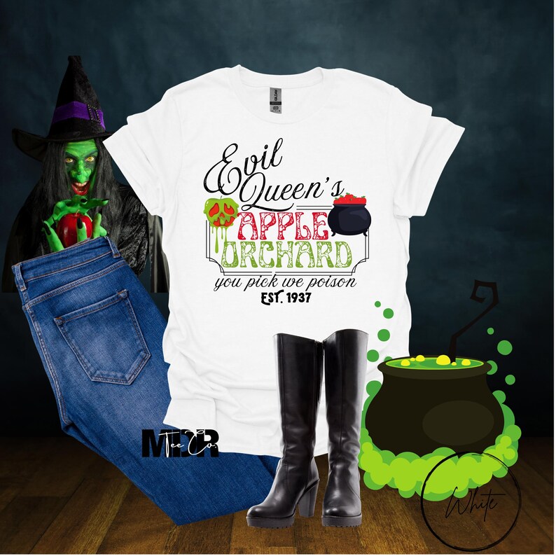 Mdrteeco Evil Queen Apple Orchard PNG 300dpi DIGITAL Image Only - Etsy
