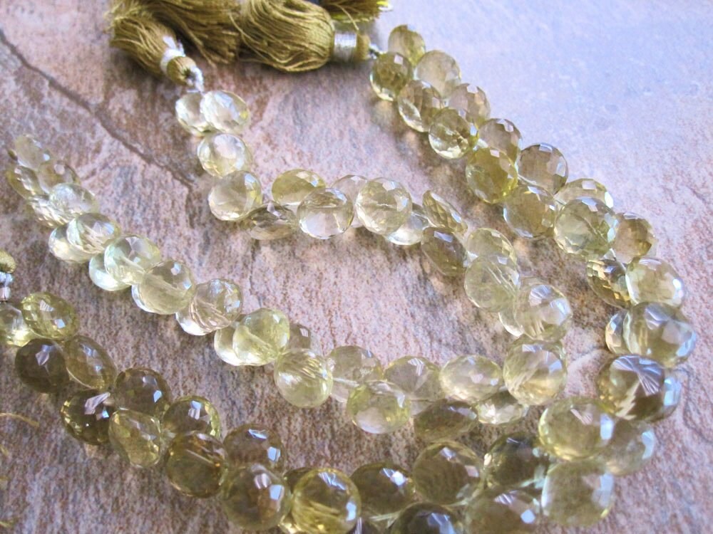 AAA Whiskey Quartz Beads, Aka Beer Quartz Beads Faceted Onion ...