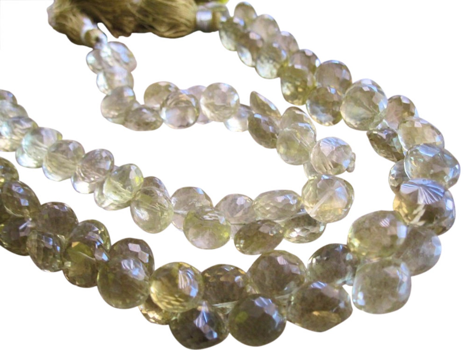 AAA Whiskey Quartz Beads, Aka Beer Quartz Beads Faceted Onion ...