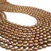 Copper Pearls, Copper Color Freshwater Pearls, Rice Shape, SKU 4731 - Etsy