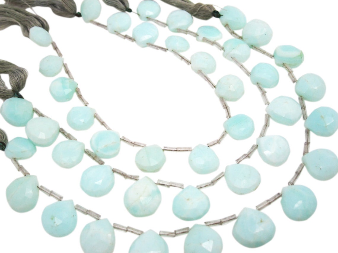 Peruvian Blue Opal Beads Peruvian Opal Blue Opal Wholesale - Etsy