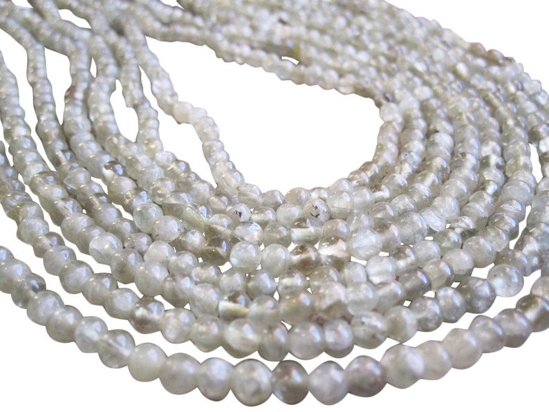 Prehnite Beads, Prehnite Round Beads. Smooth Round Beads, SKU 1506A - Etsy