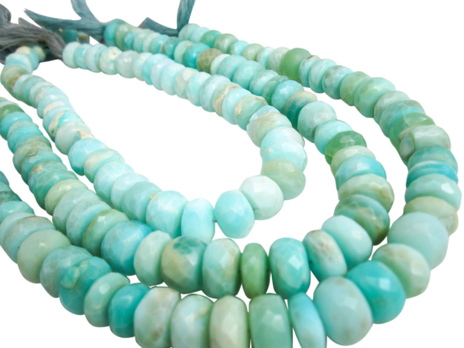 Blue Peruvian Opal Beads, Peruvian Opal Beads, Blue Opal Beads ...