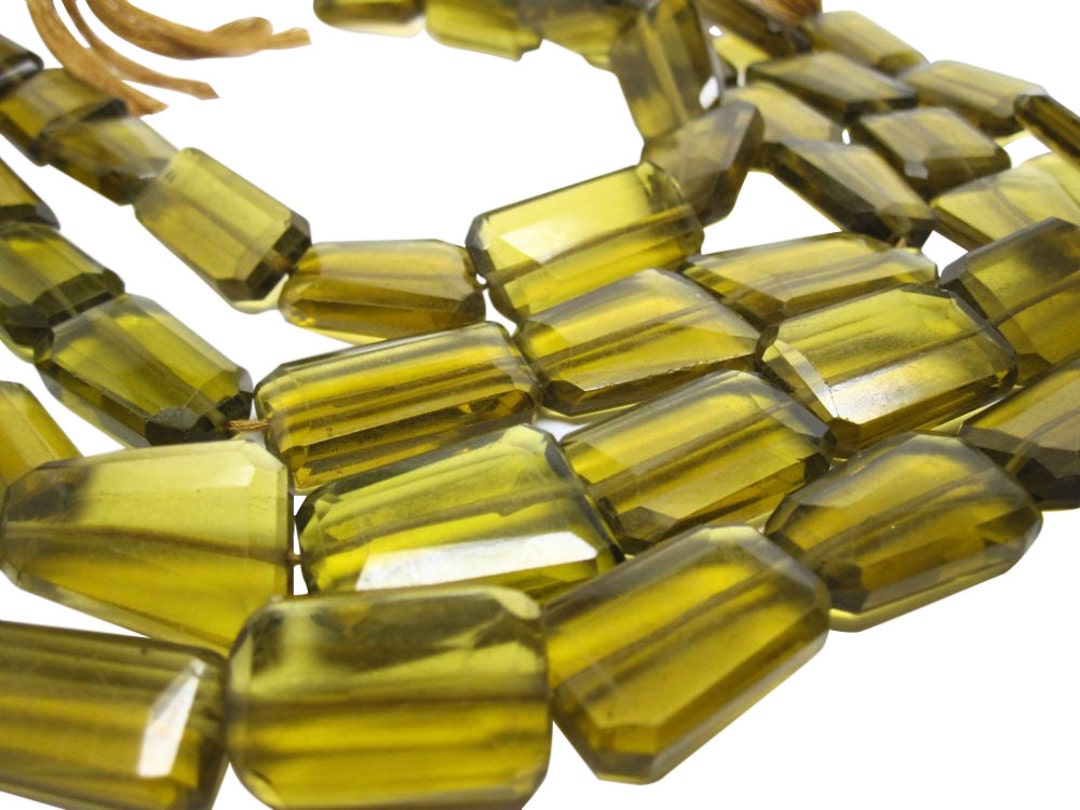 Whiskey Quartz Beads, Aka Beer Quartz Beads, Faceted Nuggets, 17mm X ...