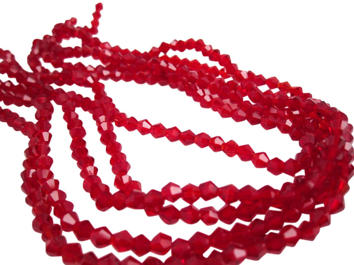 Red Czech Beads Opaque Red Czech Fire Polish Glass Beads - Etsy