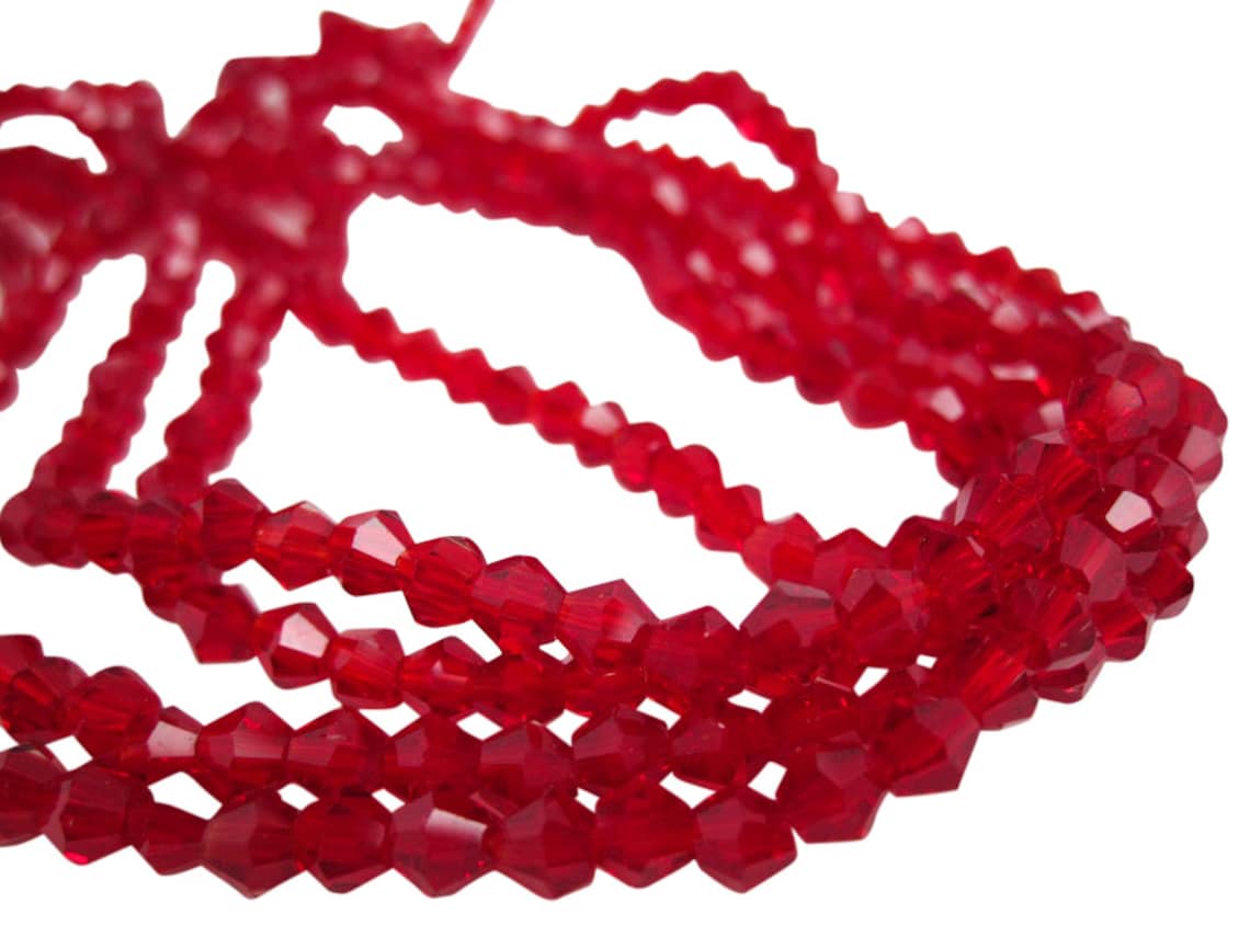 Red Czech Beads Opaque Red Czech Fire Polish Glass Beads - Etsy