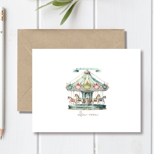 Girl Carousel - Etsy