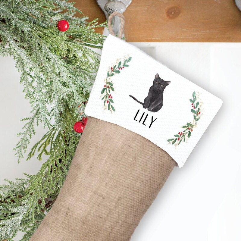 Cat Stocking - Etsy