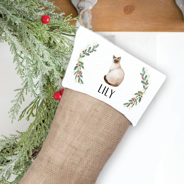 Cat Stocking - Etsy