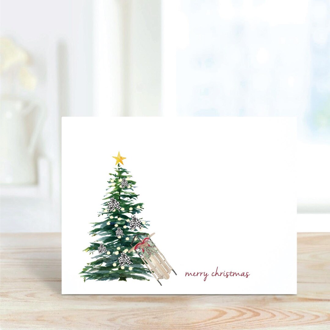 Christmas Cards, Holiday Card Set, Personalized Christmas Cards ...