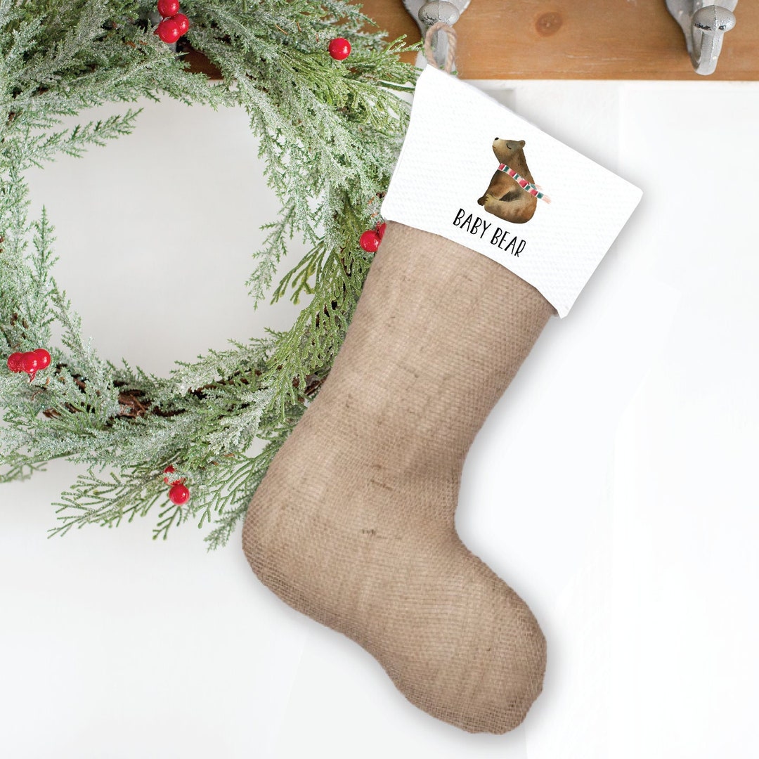 Baby's First Christmas Stocking, Christmas Stocking, Stocking for ...