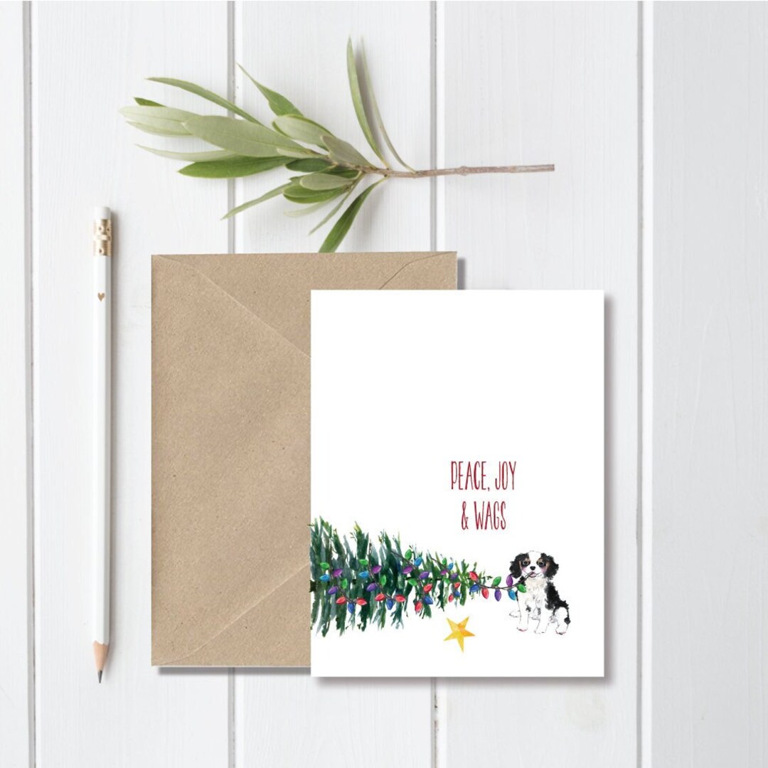 Dog Christmas Cards, Holiday Card Set, Dogs, Dog Stationery, Dog Cards ...