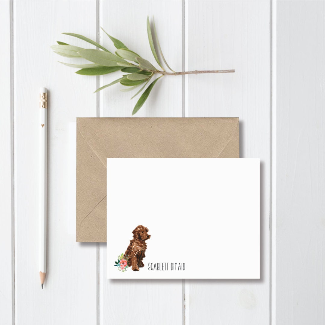 Goldendoodle Gift, Labradoodle Gift, Goldendoodle Stationary ...