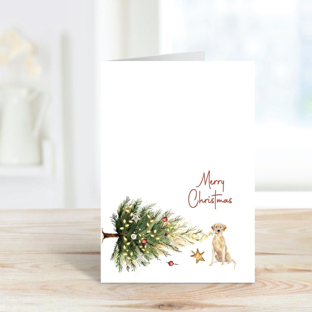 Dog Christmas Cards, Holiday Card Set, Dogs, Box Set Holiday Cards ...