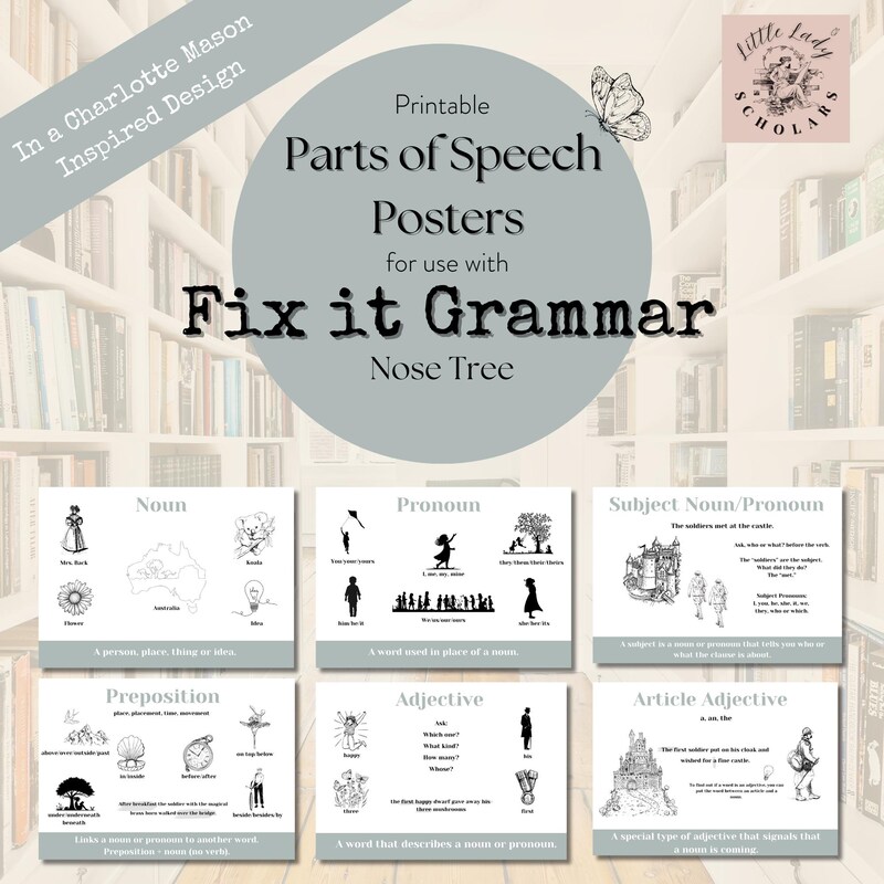 Grammar Posters - Etsy