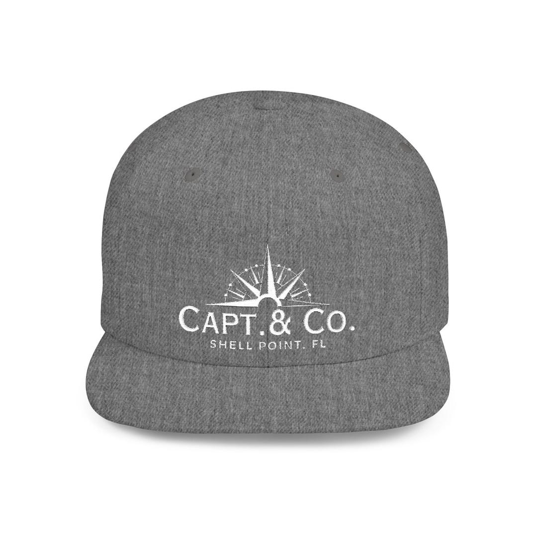 Flat Bill Capt. & Co. Shell Point Hat - Etsy