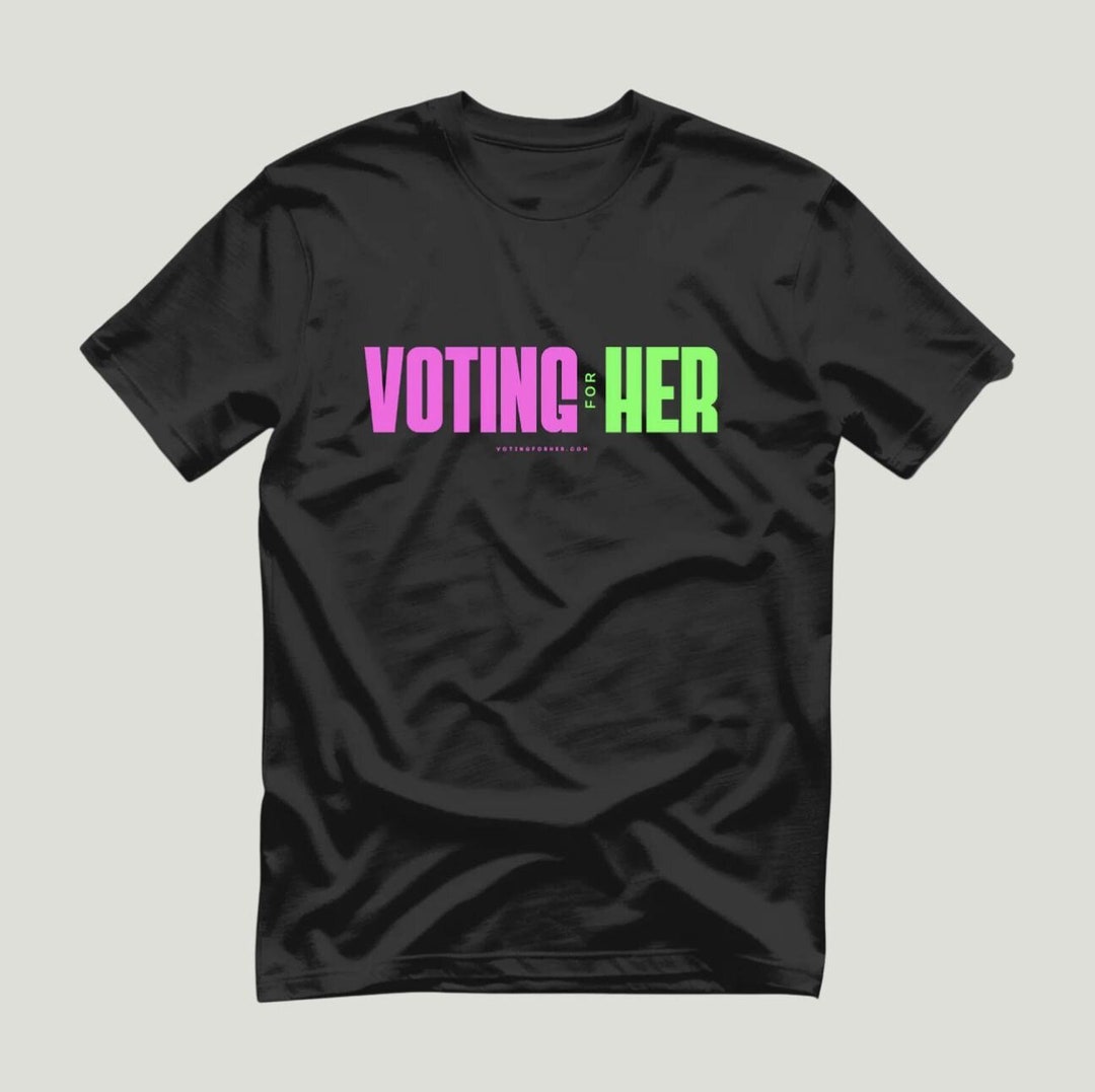Official Kamala Harris AKA "voting for Her" T-shirt - Etsy