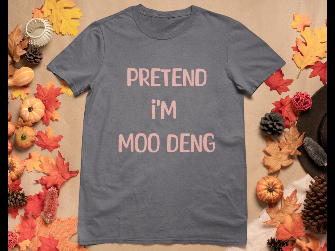 Moo Deng Costume Shirt: Hippo Halloween Party Gift - Etsy