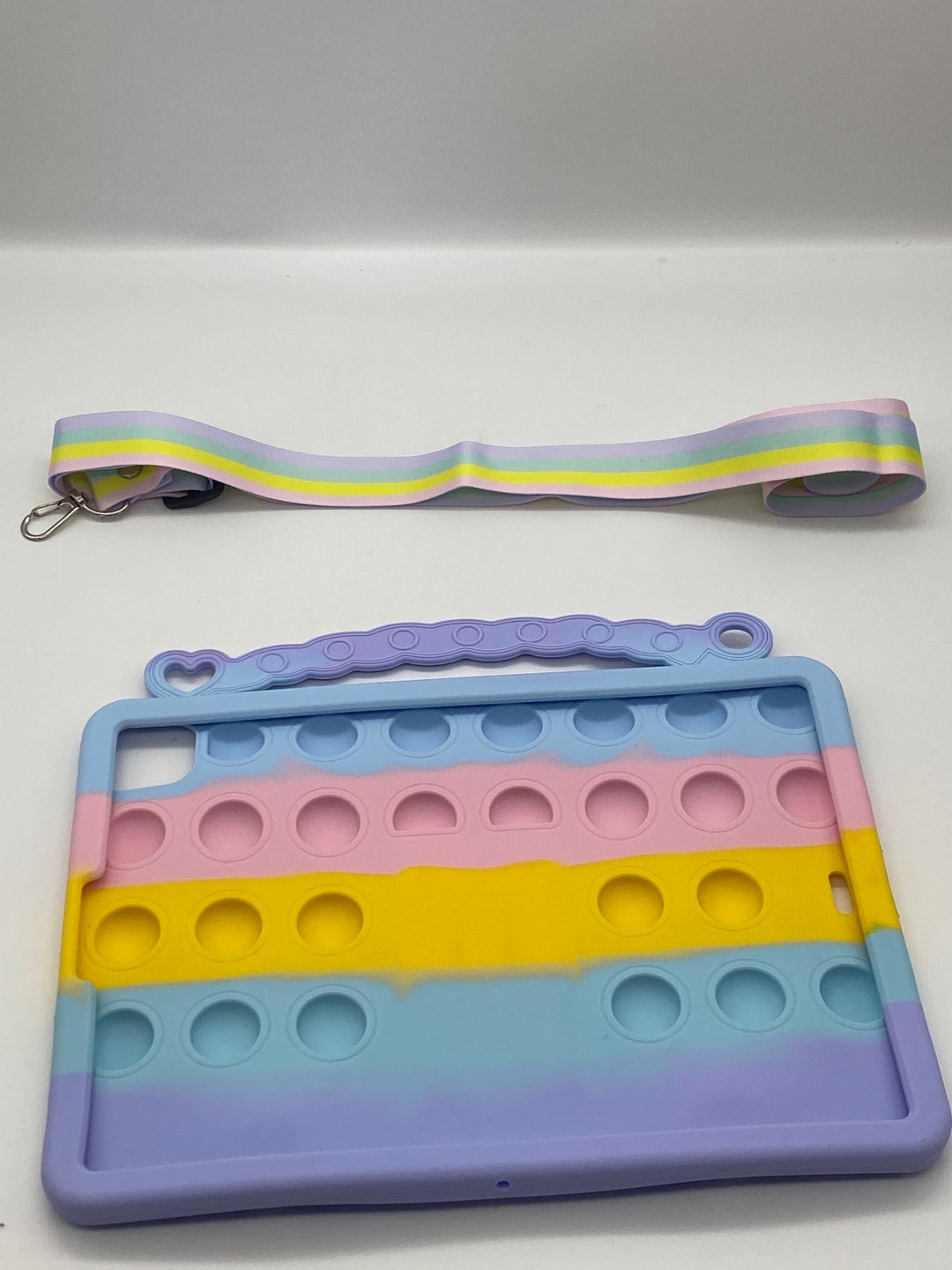 Kids Rainbow Poppet Fidget iPad Case for Ipads 2.3.4 9.7 Inch. Tablet ...