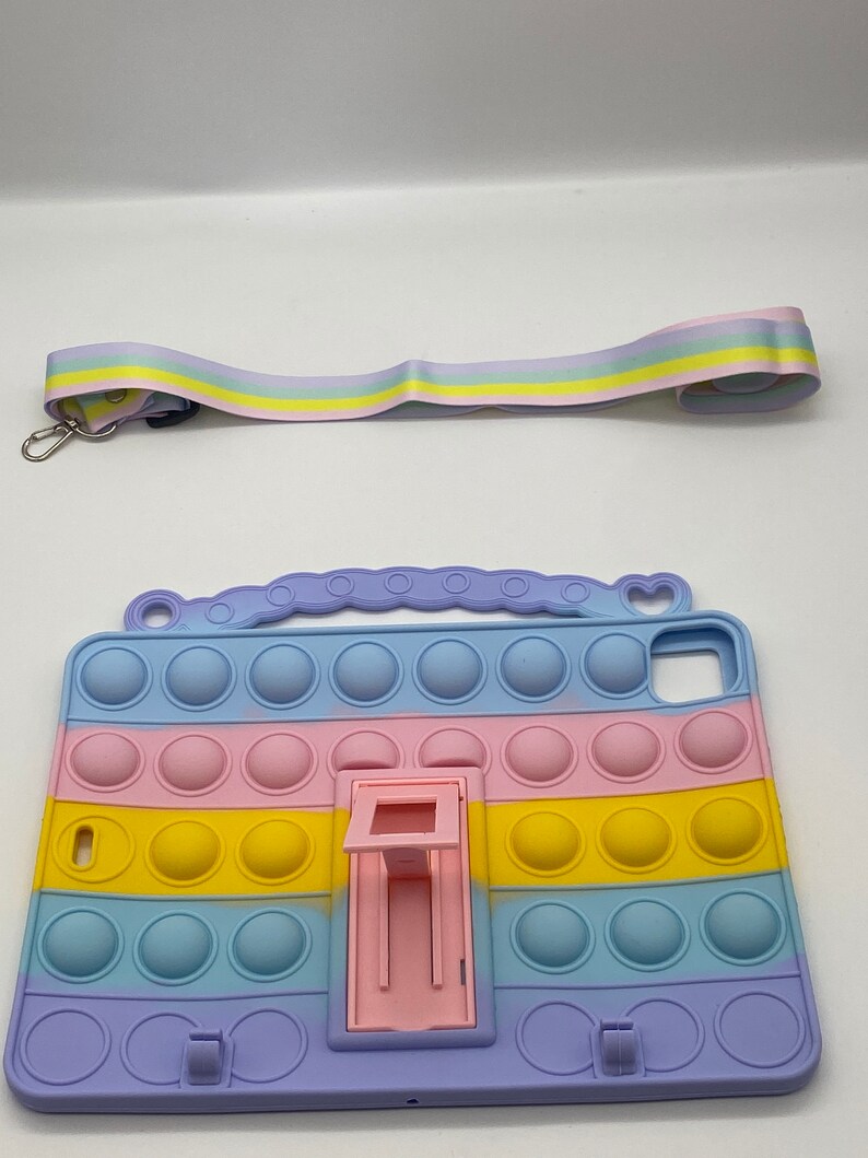 Kids Rainbow Poppet Fidget iPad Case for Ipads 2.3.4 9.7 Inch. Tablet ...
