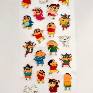 CRAYON SHINCHAN Sticker / Masking Tape / Memo Pad - Etsy