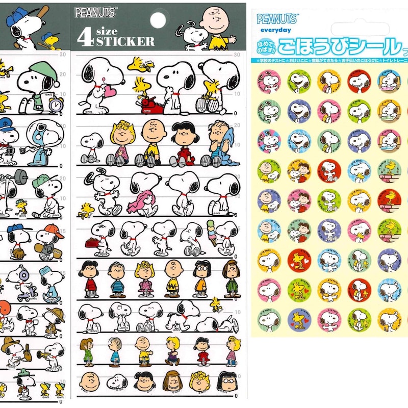 Stickers de snoopy - Etsy México