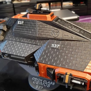 Orion-class Heavy Frigate Model Kit: 3D Printed Sci-fi Spaceship - Etsy