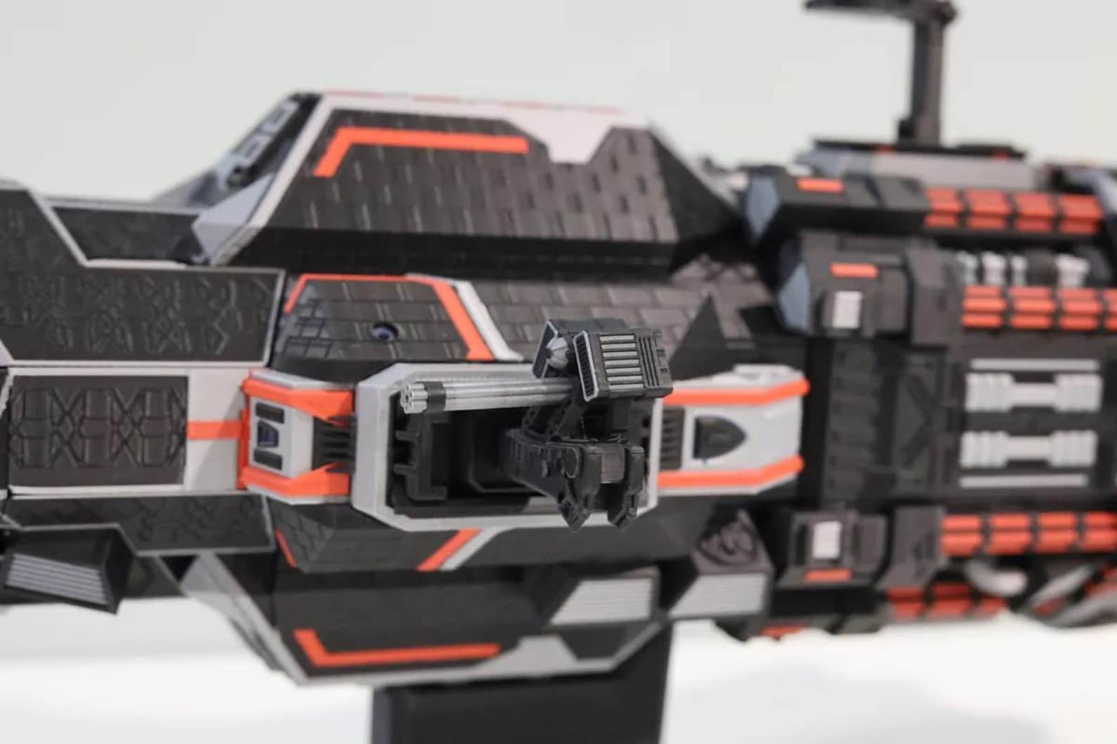 1:1000 Rocinante Model Kit | 3D Printed Ship From the Expanse | DIY Sci ...