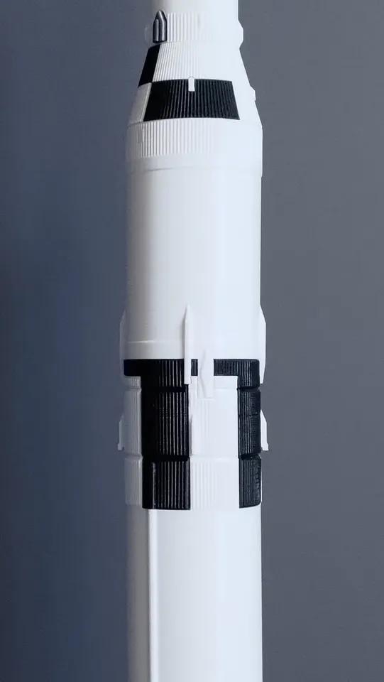 Saturn V Rocket Model - Precision 3D Printed, 1:99 Scale Replica - Etsy