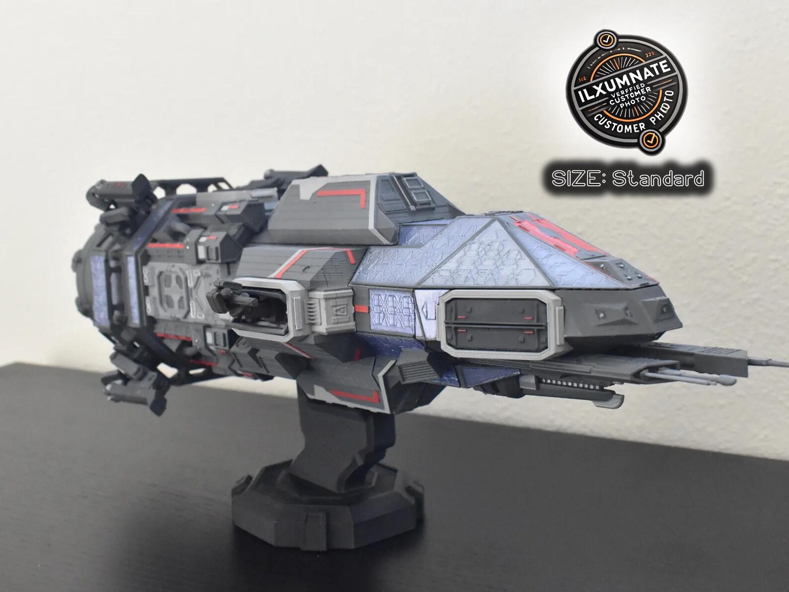 1:1000 Rocinante Model Kit | 3D Printed Ship From the Expanse | DIY Sci ...