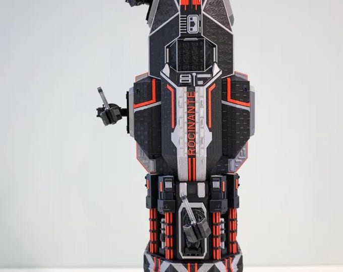 UNN Zenobia/nathan Hale Class, the Expanse Ship Model - Etsy