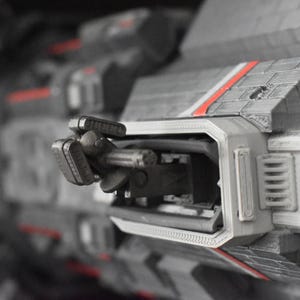 1:1000 Rocinante Model Kit | 3D Printed Ship From the Expanse | DIY Sci ...