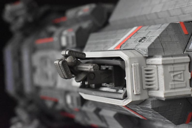 1:1000 Rocinante Model Kit | 3D Printed Ship From the Expanse | DIY Sci ...