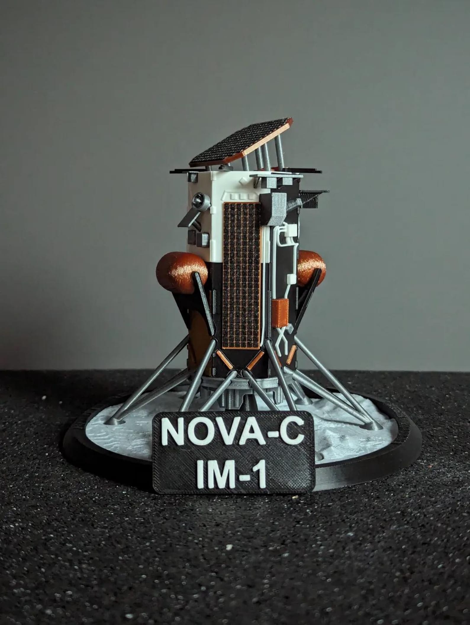 1:10 Scale NOVA-C IM-1 Lunar Lander Model Kit | Detailed 3D Printed ...