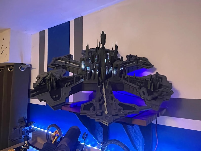 Stargate Atlantis City-ship Model Kit | 3D Printed Sci-fi Replica (DIY ...