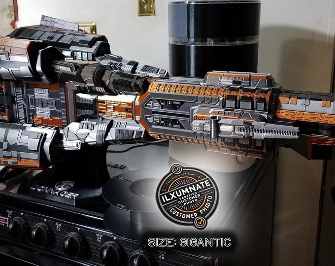 22 Inch Scirocco Class Heavy Cruiser High Detail, Fully Colored and ...
