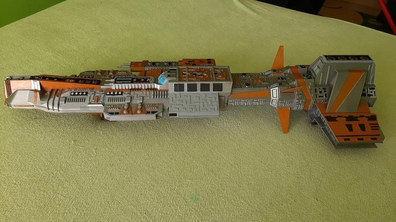 1:1000aurora-class Battleship Model Kit | 3D Printed Ship From Stargate ...