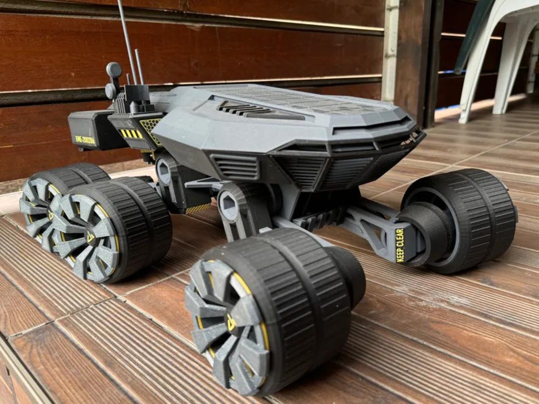 Project ENDURANCE Exploration Vehicle – Futuristic Model With ...