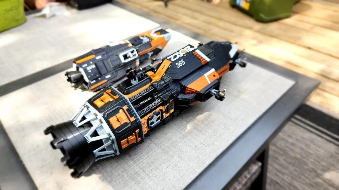 1:1000 Scale Corvette-class Light Frigate Model Kit | 3D Printed Ship ...