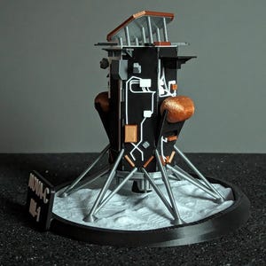 1:10 Scale NOVA-C IM-1 Lunar Lander Model Kit | Detailed 3D Printed ...