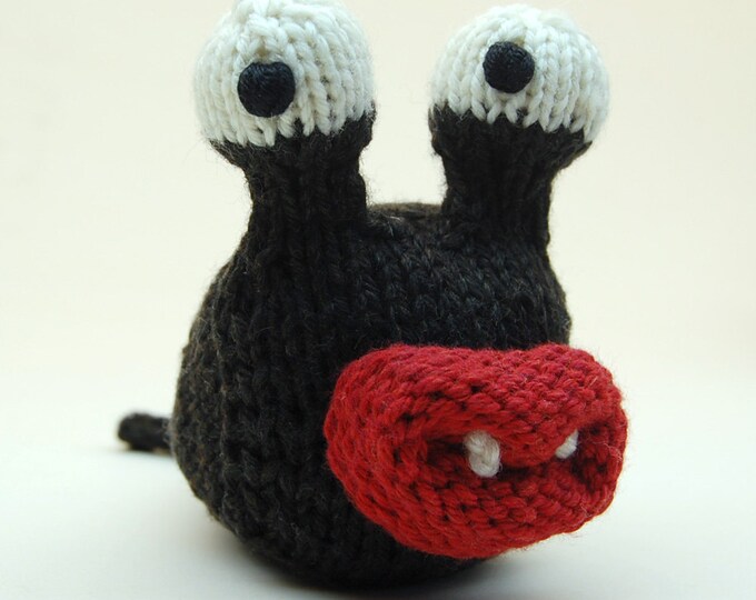 Slacula the Vampire Slug Amigurumi Plush Soft Sculpture - Etsy