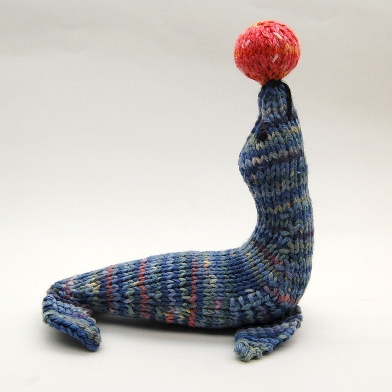 Showoff Seal Amigurumi Knitting Pattern PDF Digital Download - Etsy