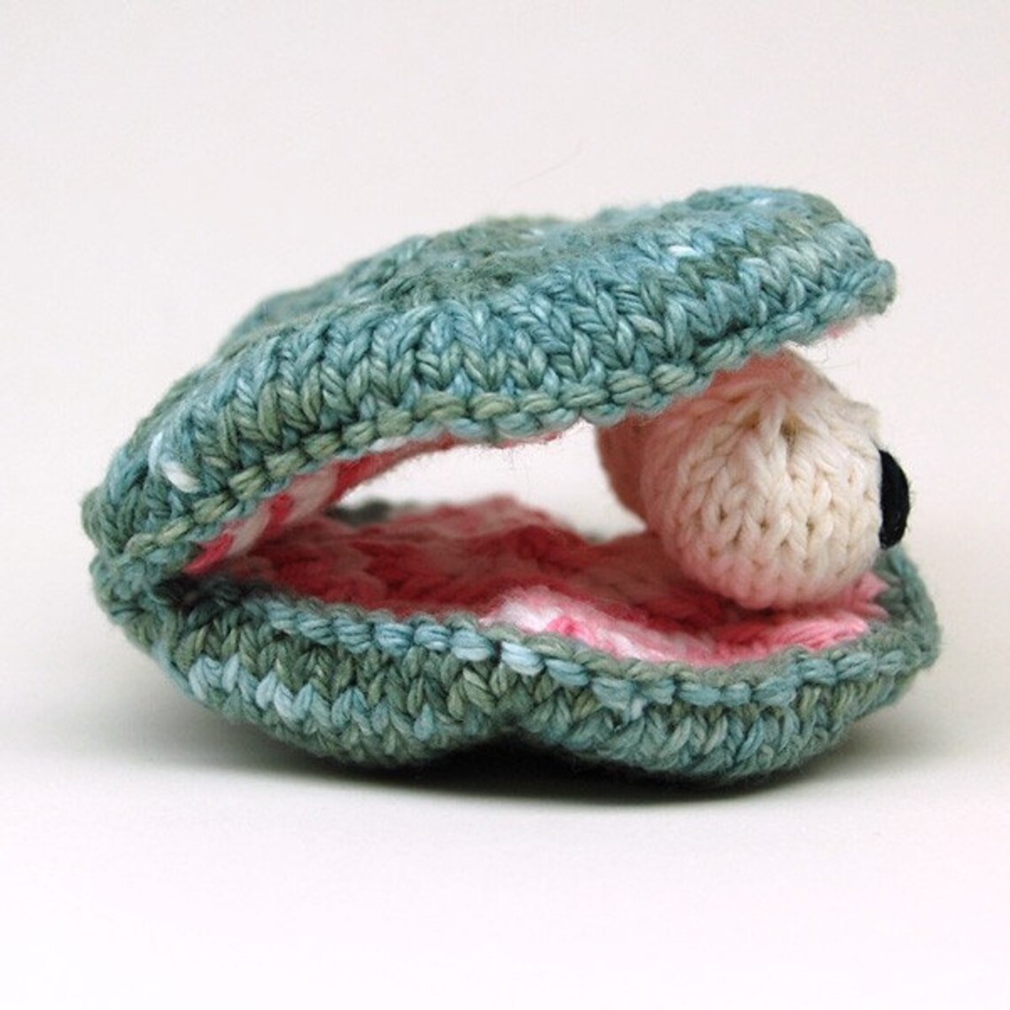 Chowder Clam Knit Amigurumi Plush Toy Pattern PDF Digital - Etsy